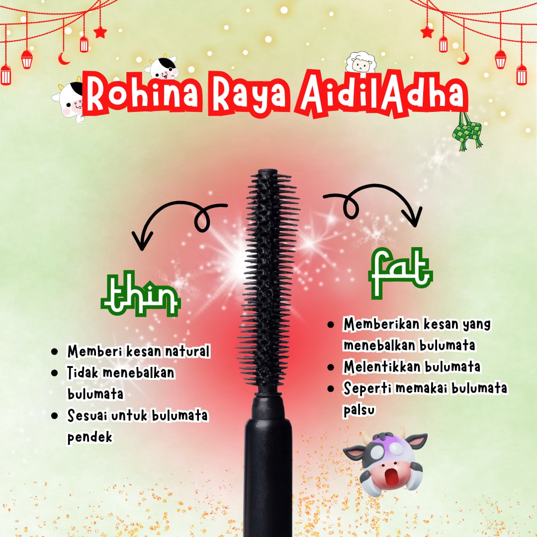 Rohina All Product Mascara | Raya Aidiladha | Berus Sikat | Eyelash ...