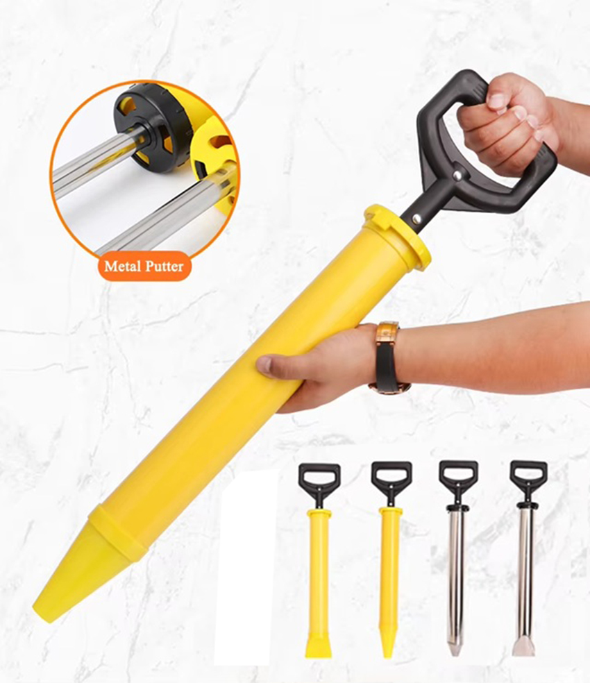Cement mortar Caulking Gun 660mm Extra Long Cement Dispensing Gun ...
