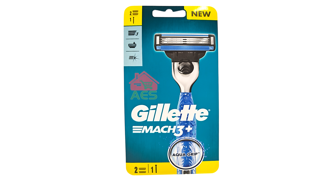 Gillette Mach 3/Mach 3+/Mach 3 Turbo 3D Razor (Handle + Cartridges ...