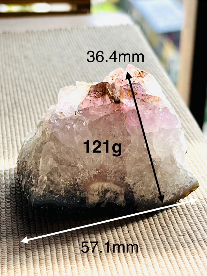 Natural Brazil Amethyst Titanium Teeth raw specimen 121g | Shopee Malaysia