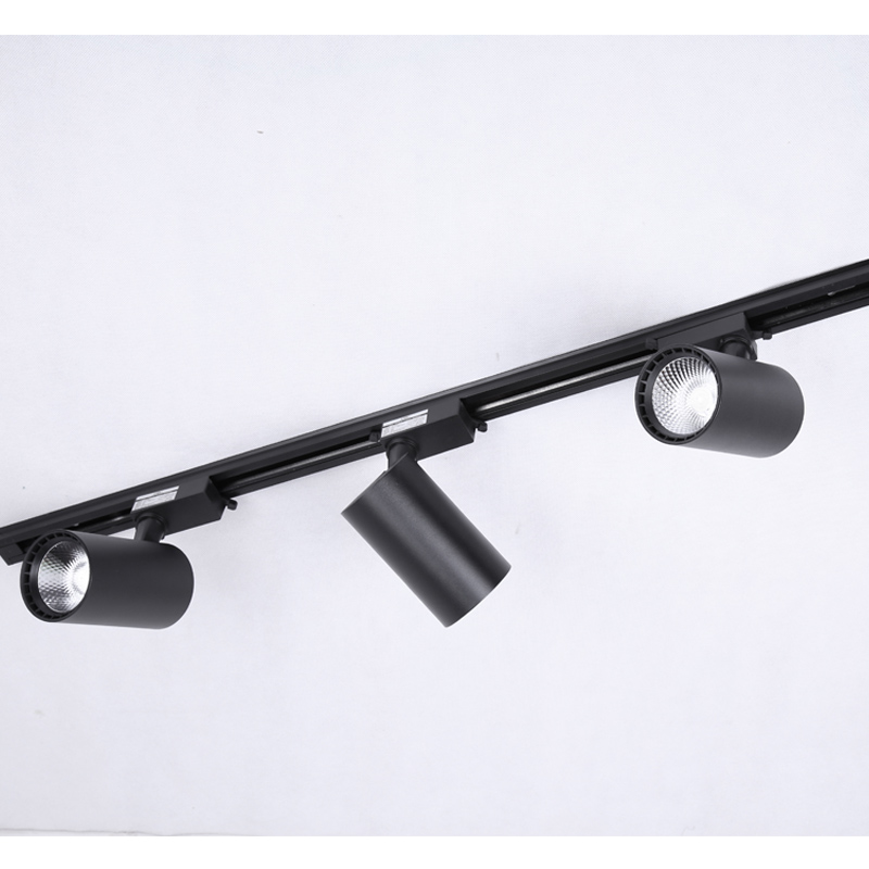 CHUANGYANG Track Light Lampu Track LED Track Lighting Spotlight Black ...