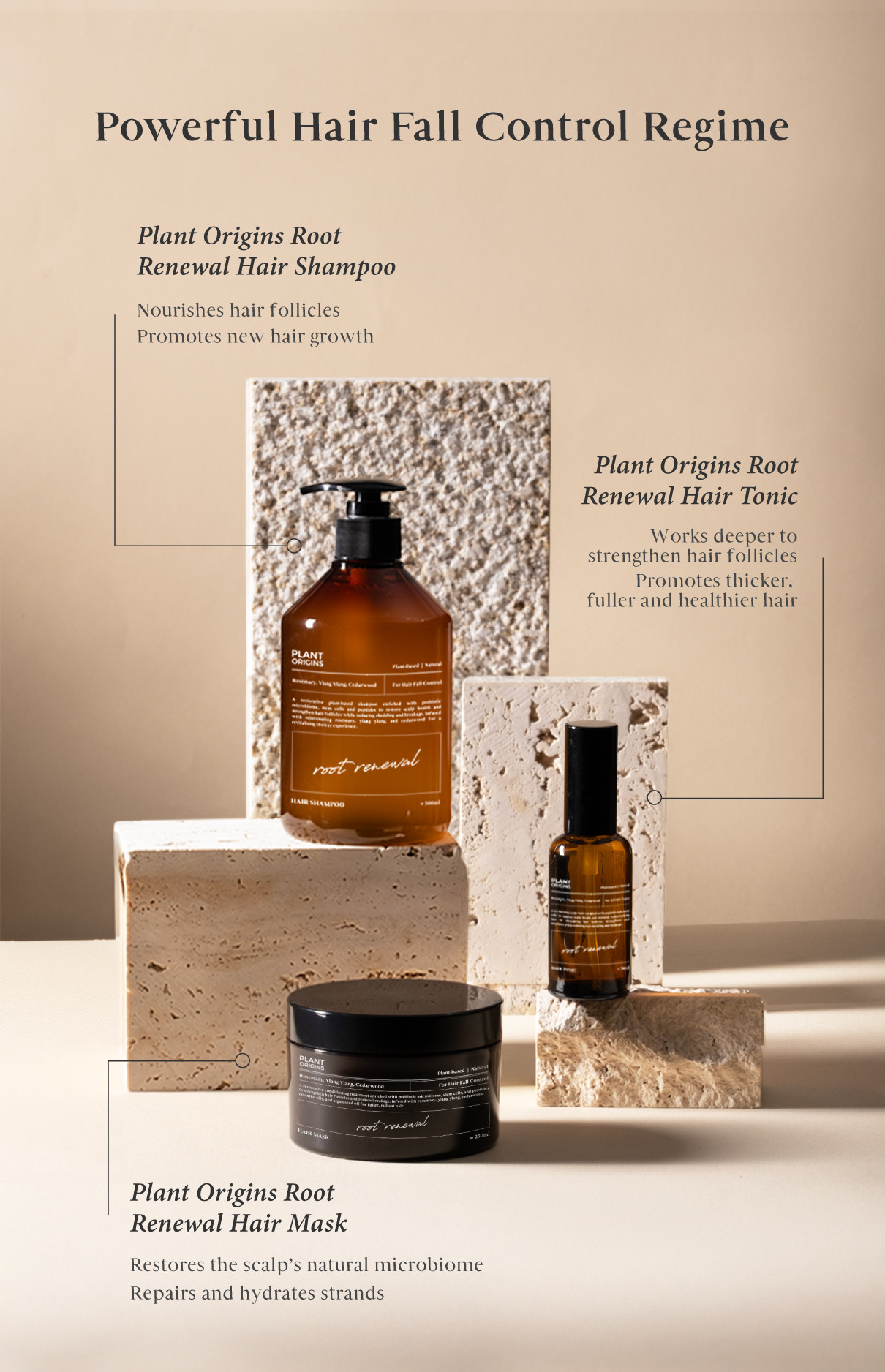 Plant Origins Root Renewal Hair Shampoo (500ml) | Shopee Malaysia