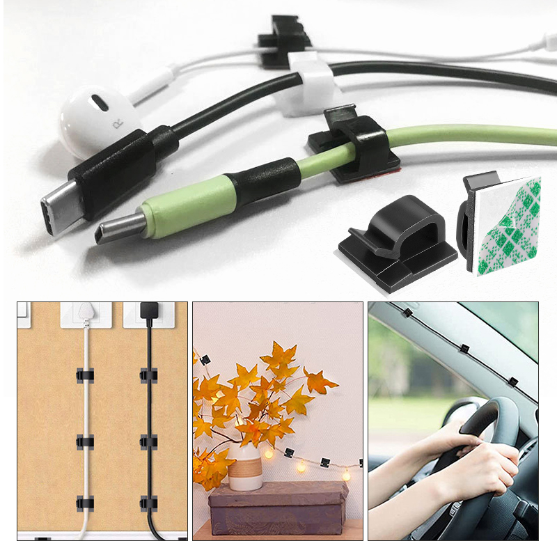 1PCS Dashcam Navigator Wire Clip Cable Dashcam Cable Manager Organizer ...