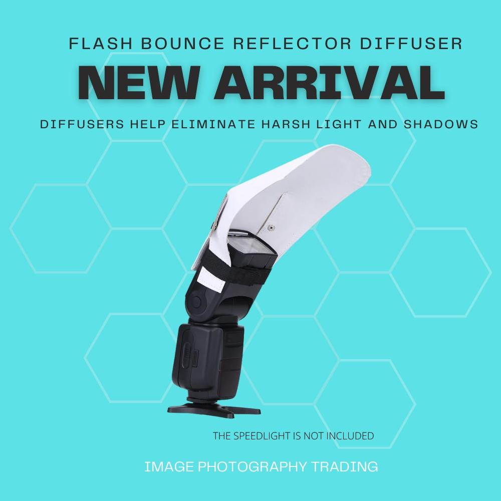 Flash Bounce Reflector Diffuser For Nikon Canon Yongnuo Speedlight ...