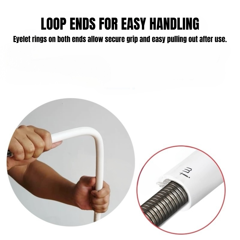 STEEL Spring Bender 20 / 25mm Lengthened and Thickened PVC Pipe Conduit ...