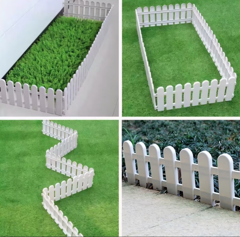 Plastic Fences For Decorative Garden / Garden Border Small Fence ...