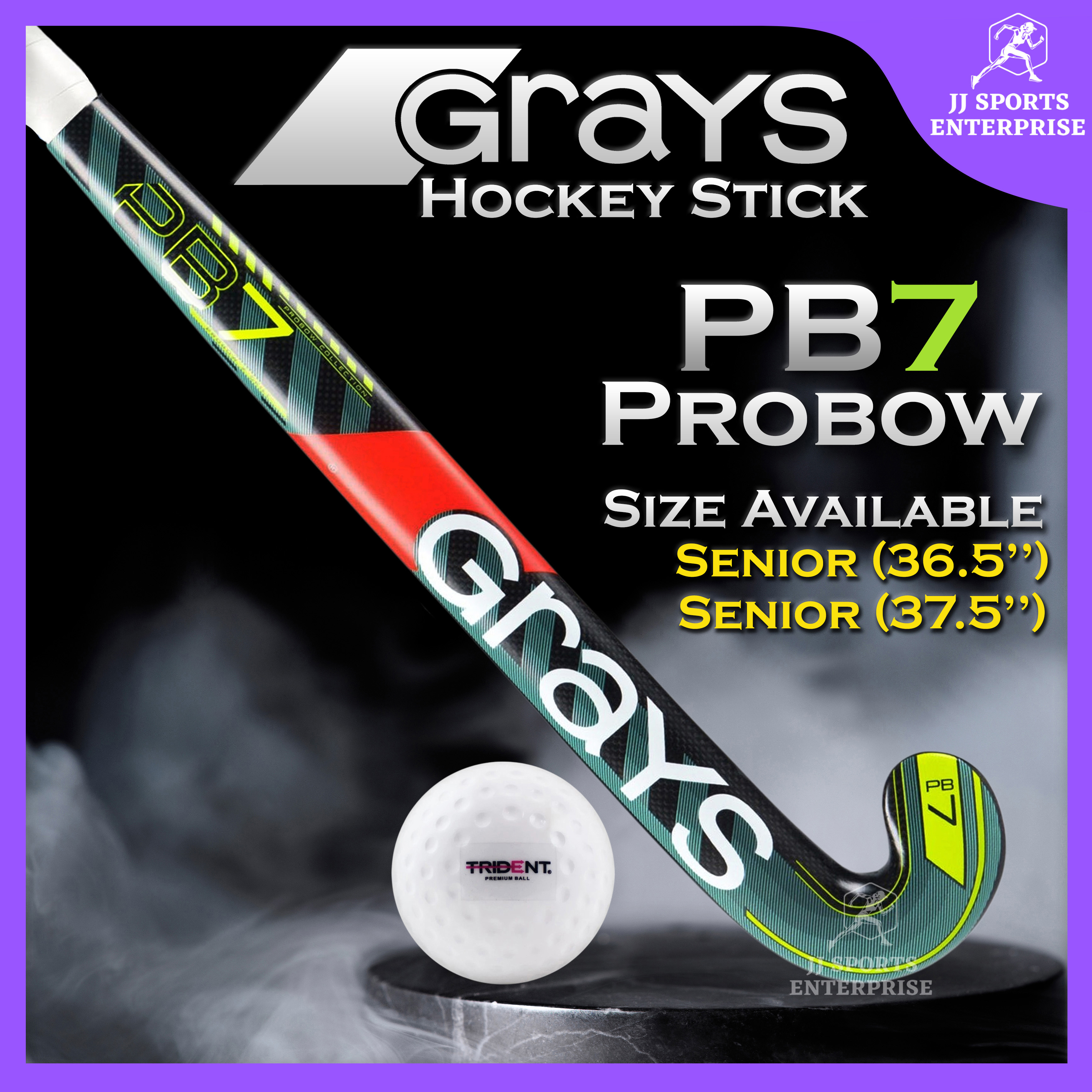 Grays Composite Hockey Stick Probow 7 PB7 Grays Kayu Hoki Trident ...