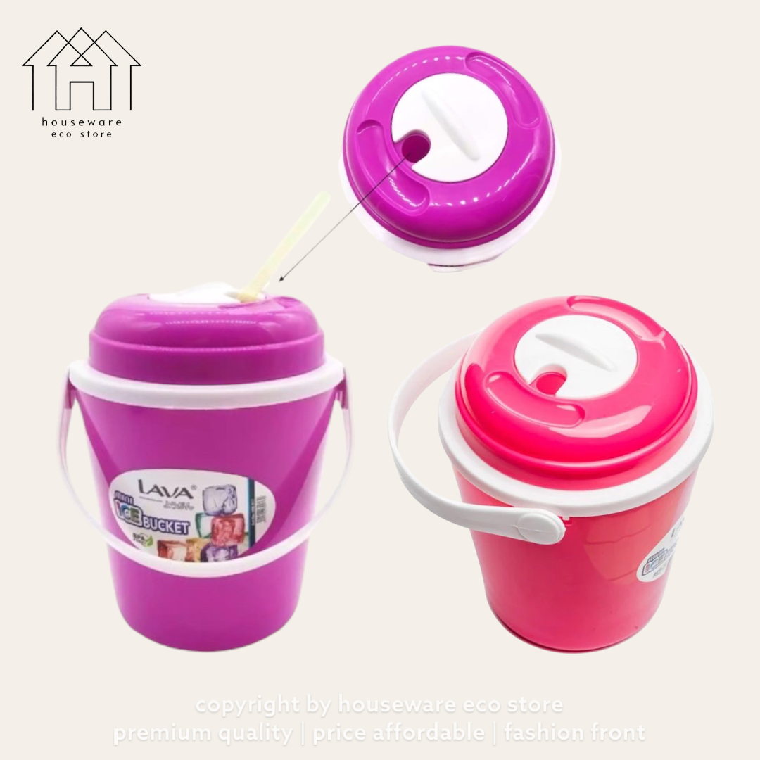 LAVA 1100ml Mini Ice Bucket / Mini Hand Carry Ice Bucket / Baldi Ais ...