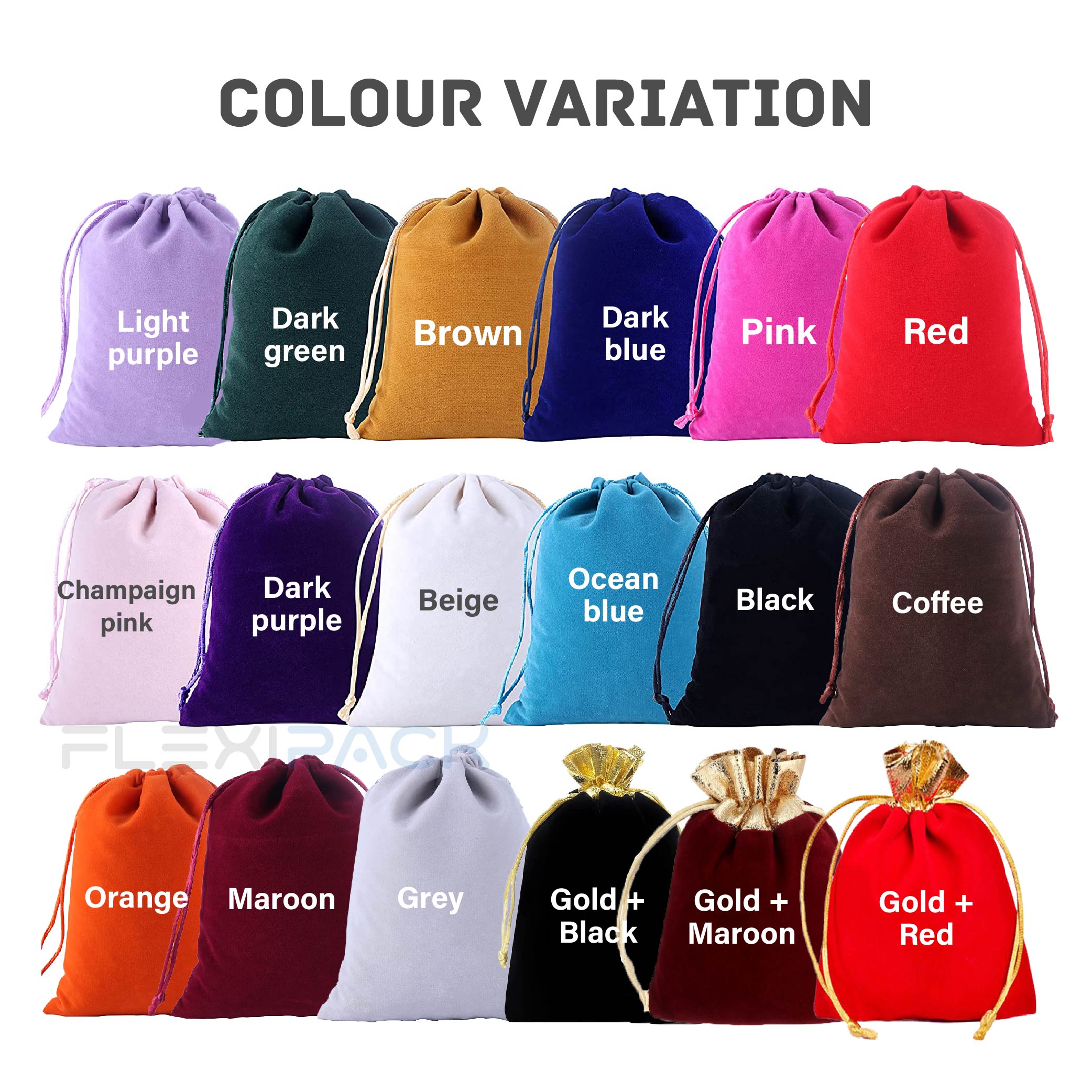 Velvet Beg Uncang Doorgift Beg Kecik Organza Pouch Mini Drawstring ...