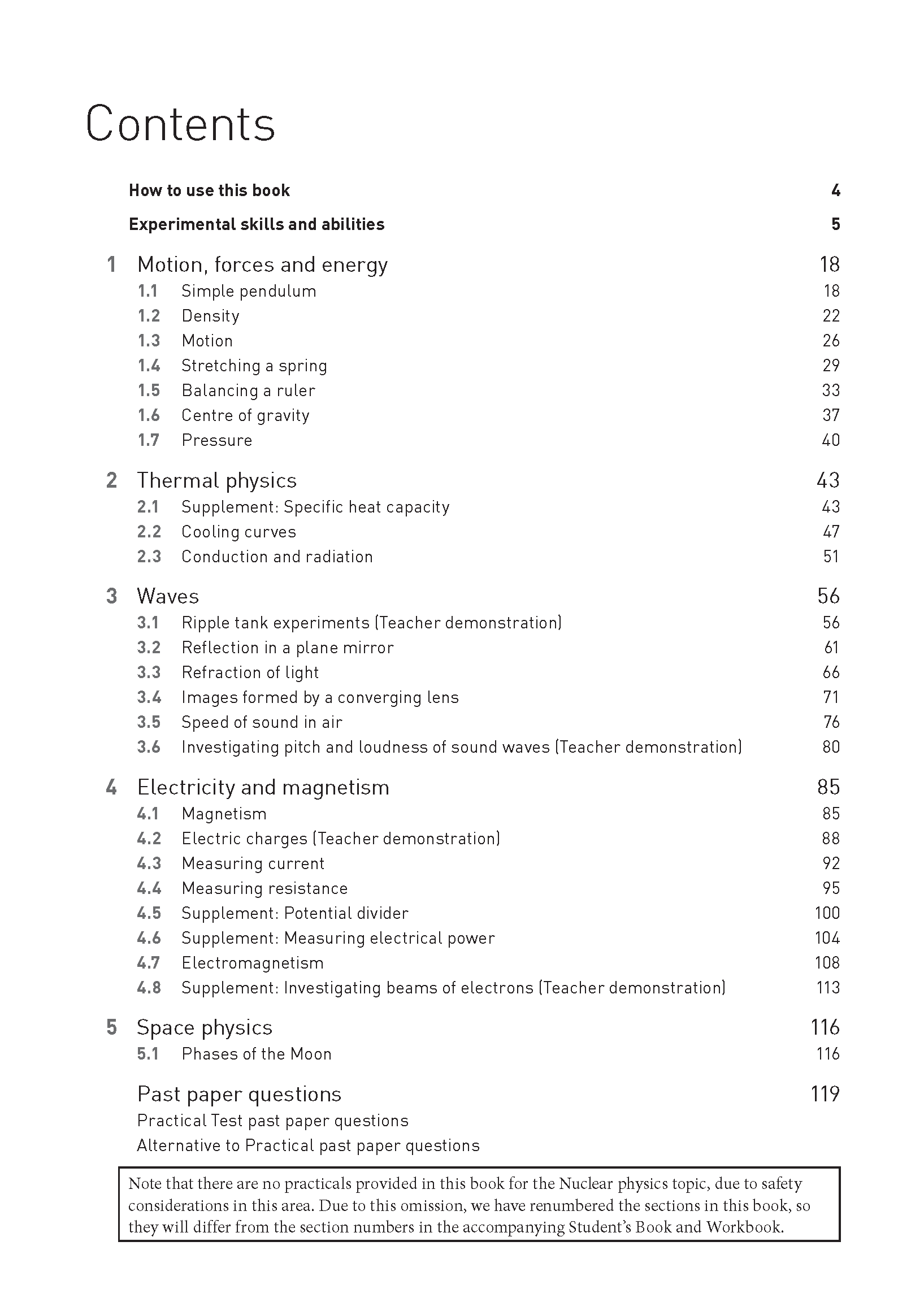 39.9 HODDER Cambridge IGCSE Physics PRACTICAL WORKBOOK IGCSE O Level ...