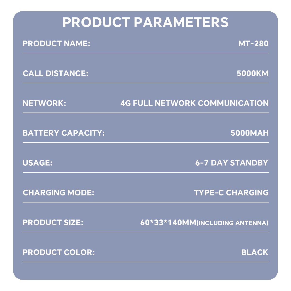 Motorola Walkie Talkie MT280 4G/5G Network intercom 5000KM Waterproof ...