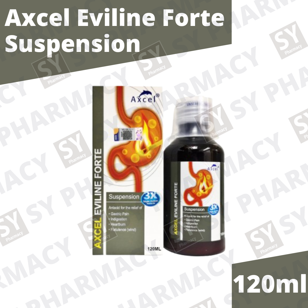 Axcel Eviline Forte Suspension 120ml (Exp: 09/2025) | Shopee Malaysia