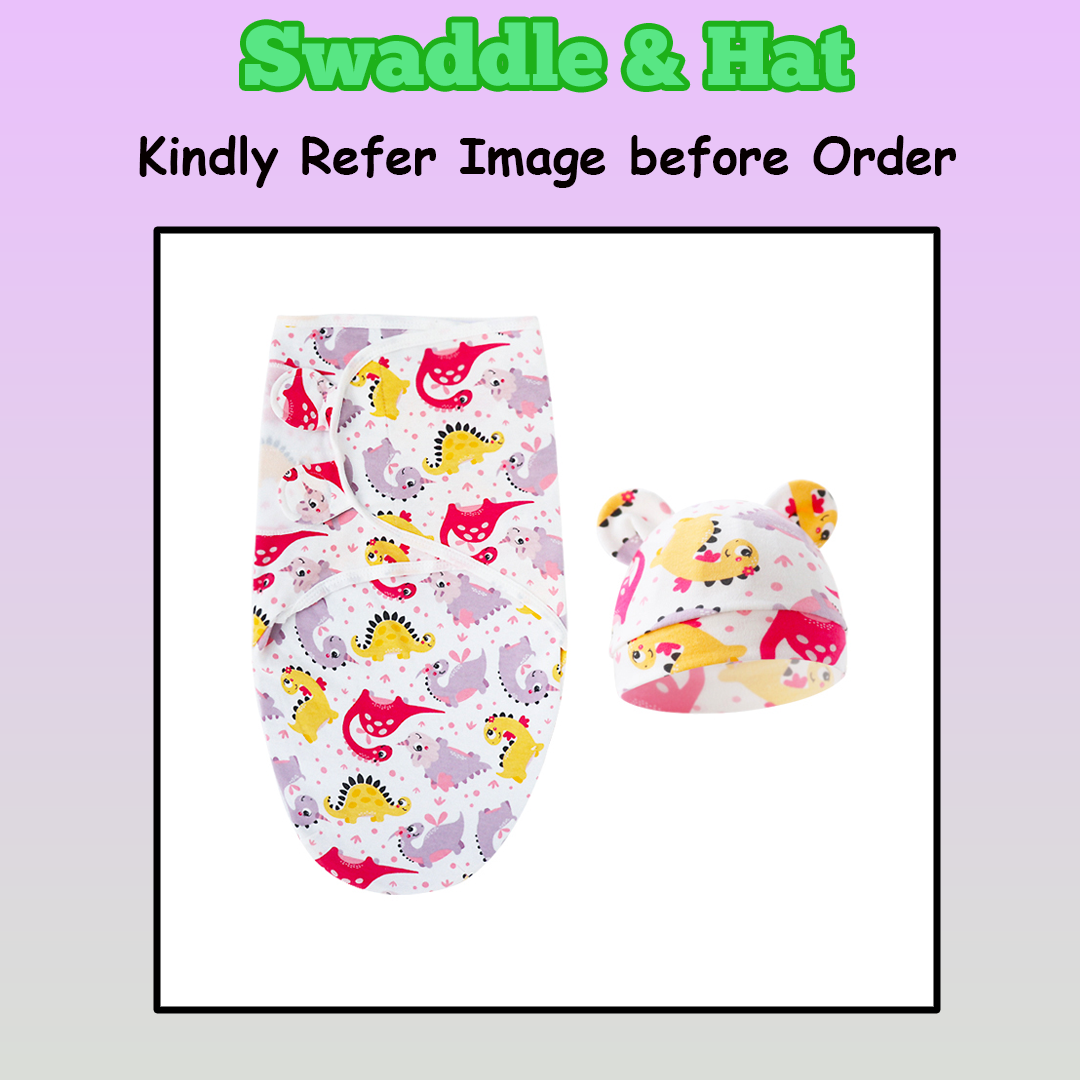 Newborn Bayi Baby Blanket Bedung Lampin Cotton Kain Lembut Selesa ...