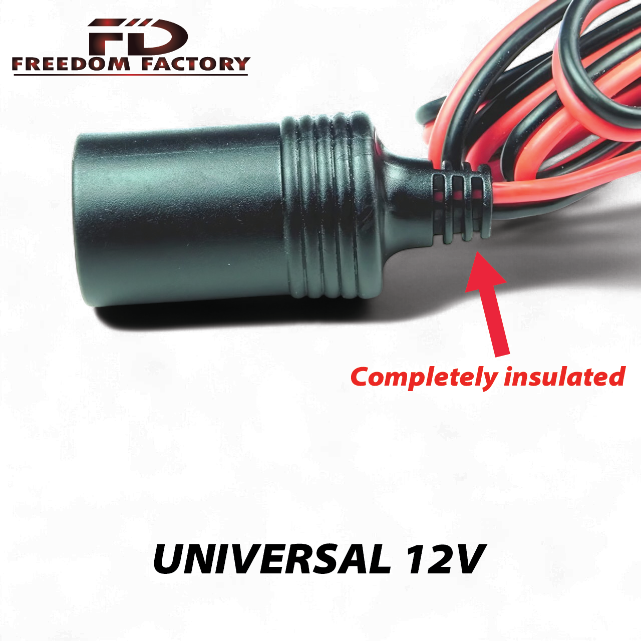 badge12V Car Battery Terminal Clamp Clip Power Socket Adaptor Camping ...