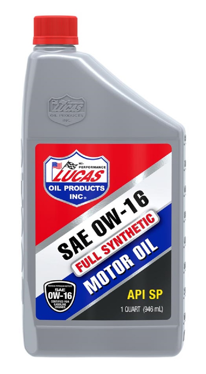 Lucas Fully Synthetic SAE 0W-16 / 0W16 API SP ILSAC GF-6B Engine Oil ...