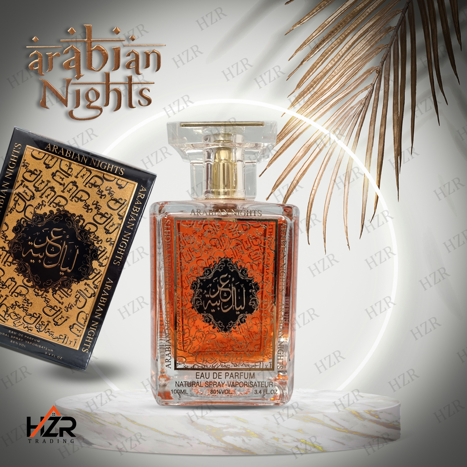 Ready stock hot sale viral original Arabian Nights Oud Perfume (100mL ...