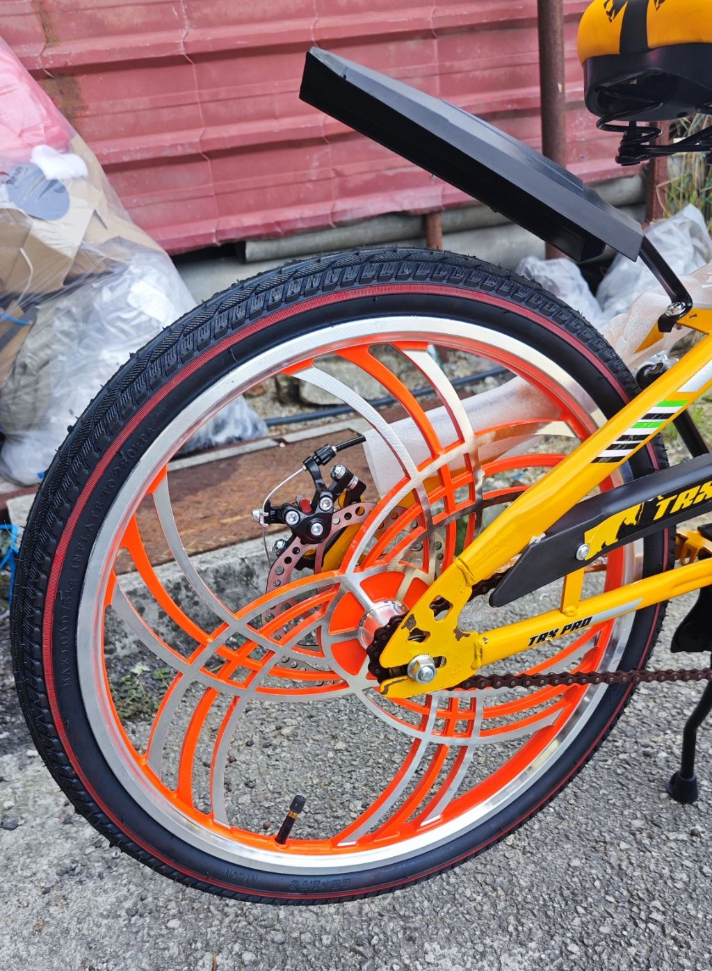 Basikal BMX 20inci Handle Down Sesuai 8 Tahun Keatas Metallic Frame ...