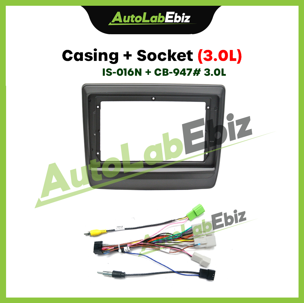 ISUZU D-MAX DMAX 2020-2023 Android Player Casing 9" inch with Socket ...