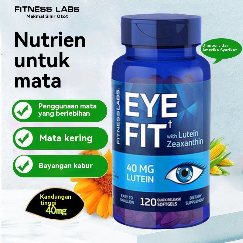 FitnessLabs Lutein 40mg*120 kapsul untuk melegakan keletihan dan ...