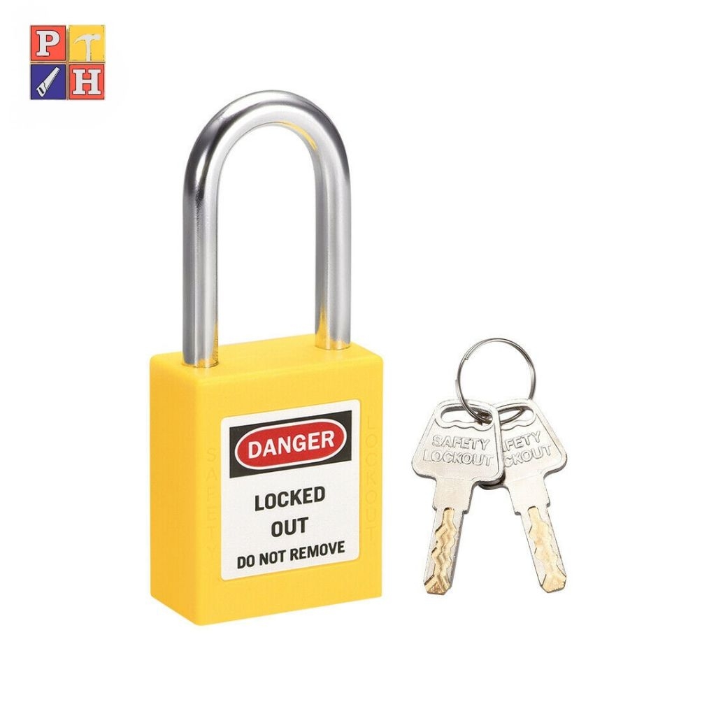 SAFETY LOCKOUT PADLOCK 38mm[LOTO] Industrial Safety Lock Lockout ...