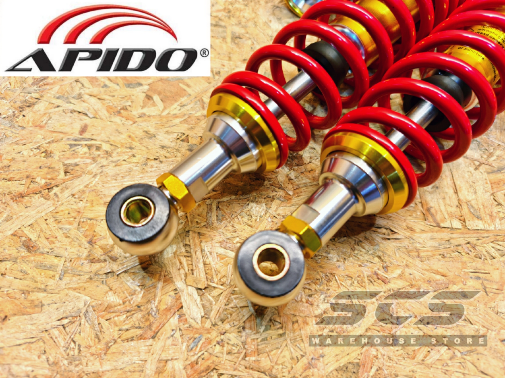 APIDO / JRP Thailand Absorber Set 330mm Gas Tank Adjustable GBO C70 EX5 ...