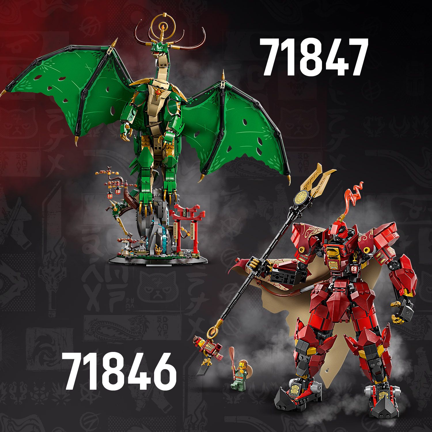 LEGO NINJAGO 71846 The Fire Knight Mech (996 Pieces) | Shopee Malaysia