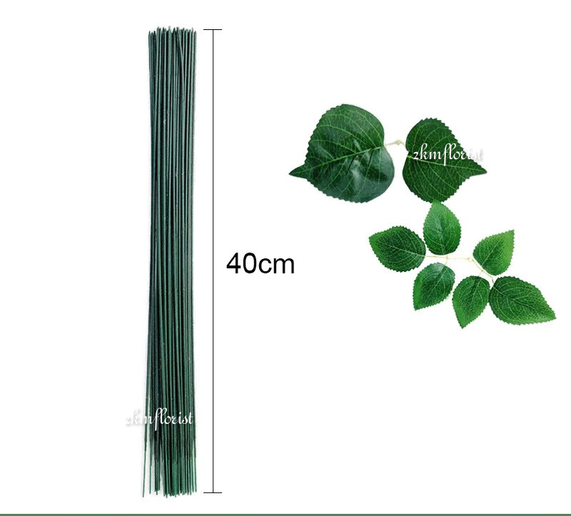 (50PCS) FLOWER STICK Soap Artificial Iron Home Decor Tangkai Bunga ...