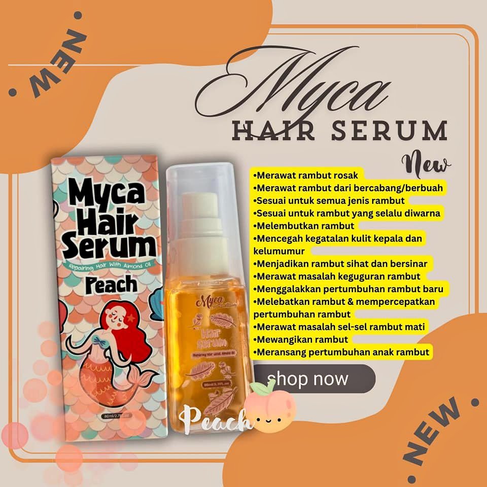 MYCA LASH EXTRA MASCARA COMBO / MYCA HAIR SERUM /MYCA KERATIN SPRAY ...