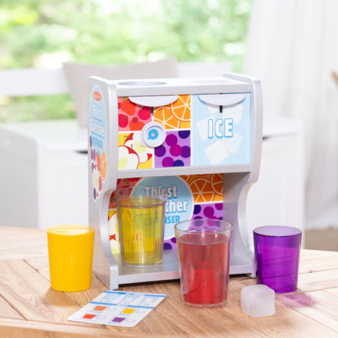 Melissa & Doug Thirst Quencher Dispenser- Age 3+, Pretend Play | Shopee ...