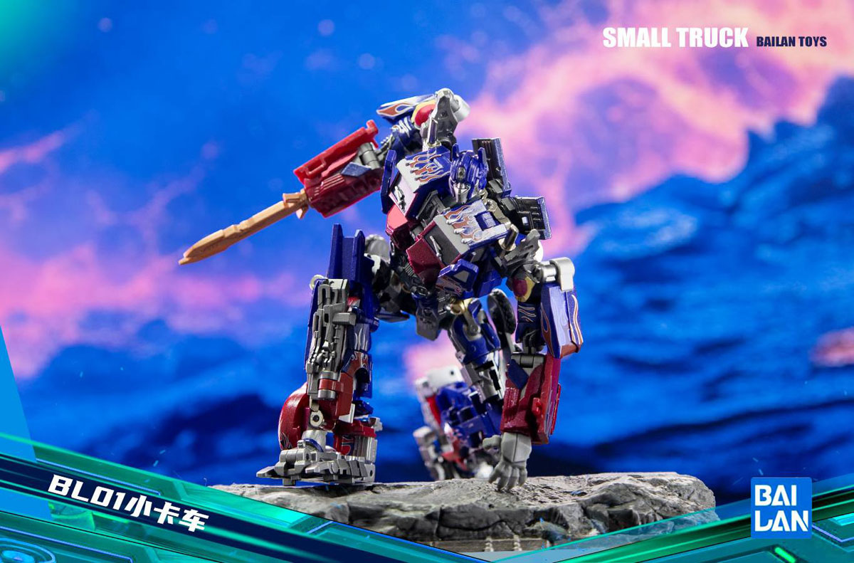 BaiLan Toys Transformable Robot - BL01 Highway Master Optimus Prime Bai ...