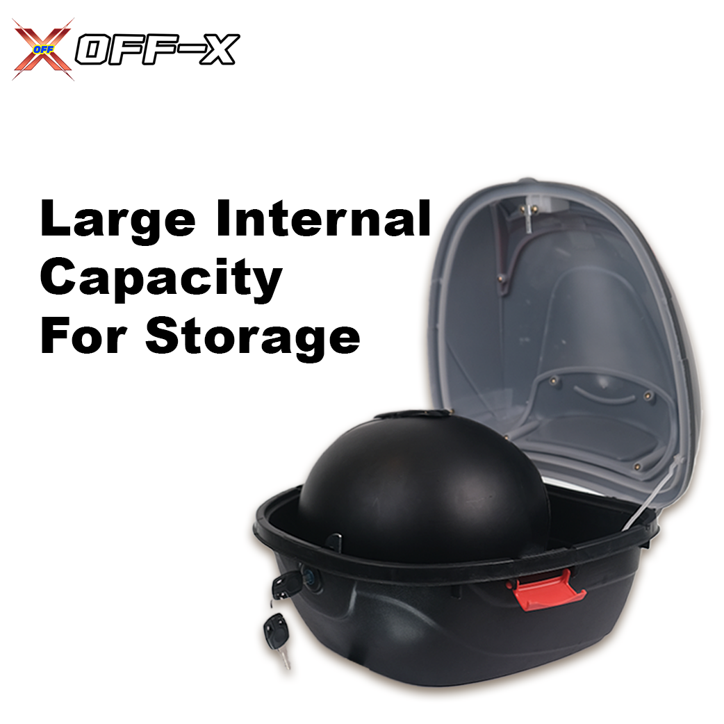 OFF-X Extra Large Motorcycle Storage Box PP (32L) 2 Warna Motor Box ...