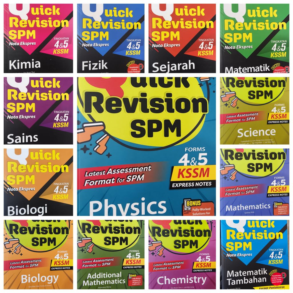 ( berjayabook) EPH QUICK REVISION SPM | Shopee Malaysia