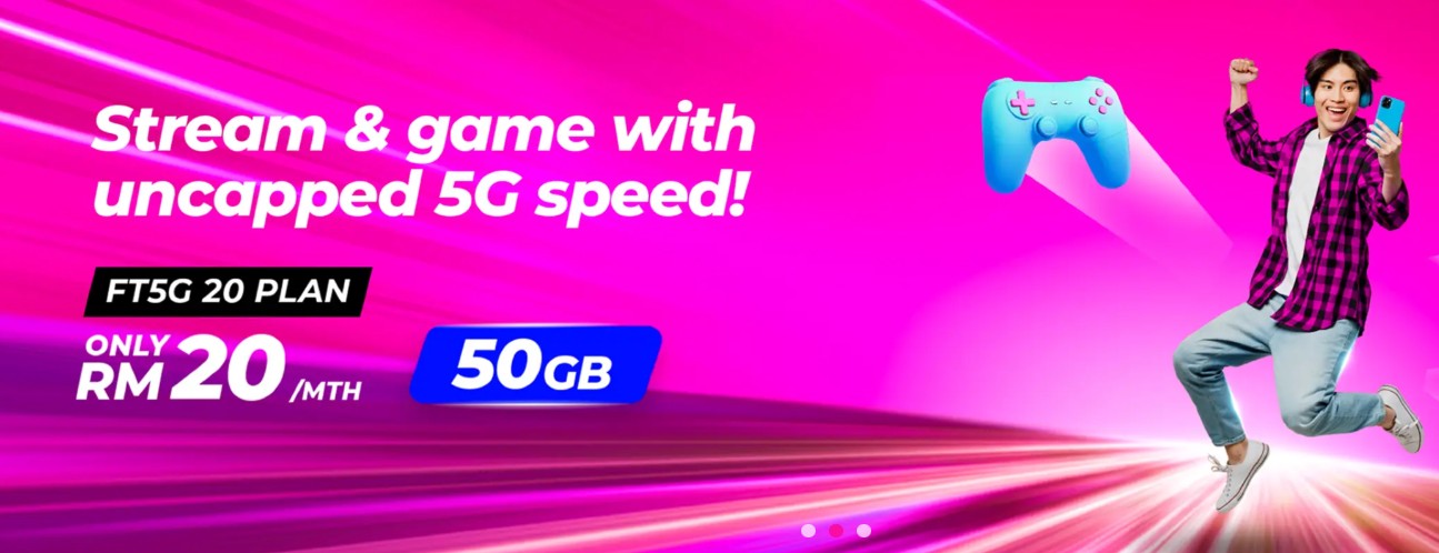 Simkad YES Prepaid FT5G Esim RM20 50GB | RM30 Unlimited Data Uncapped ...