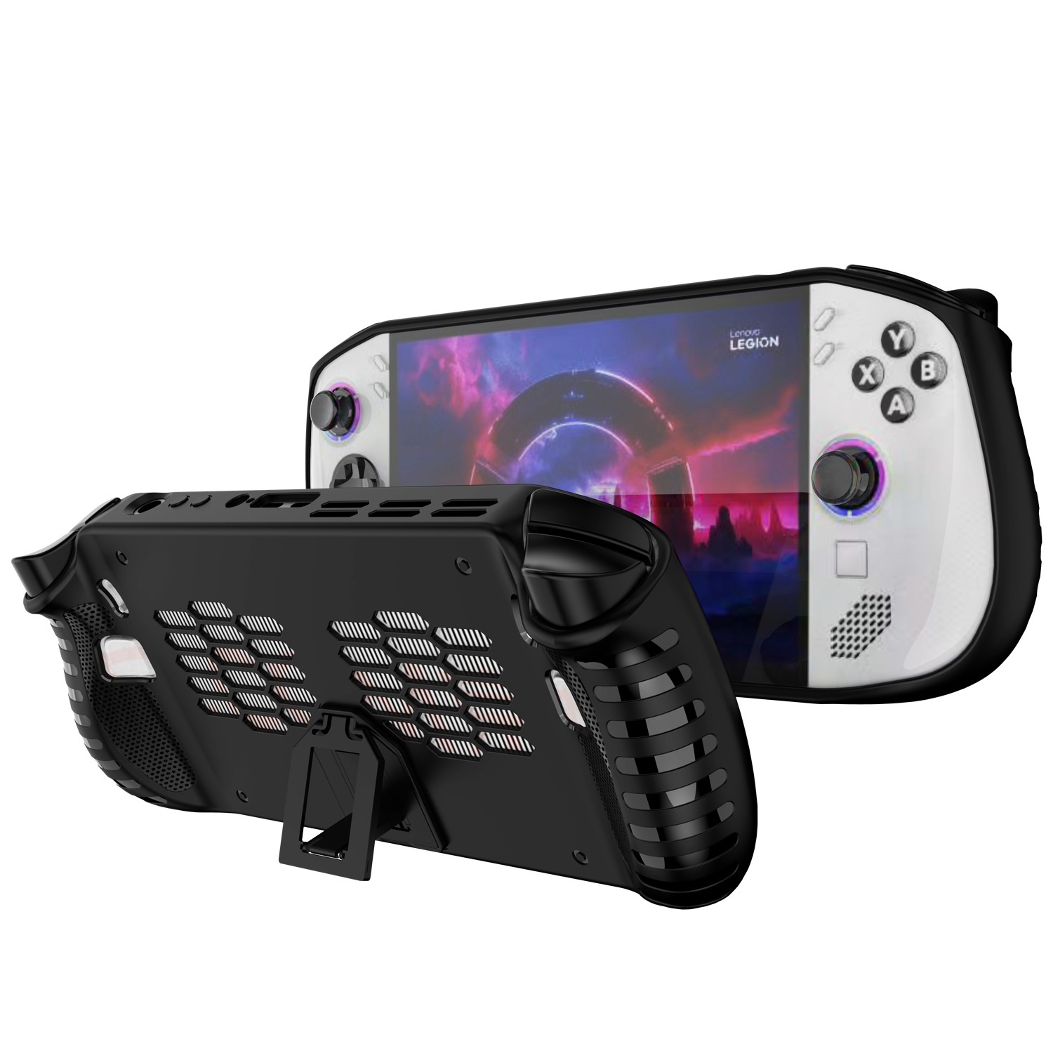 Lenovo Legion Go S Protective Case with Kickstand Shockproof Grip ...