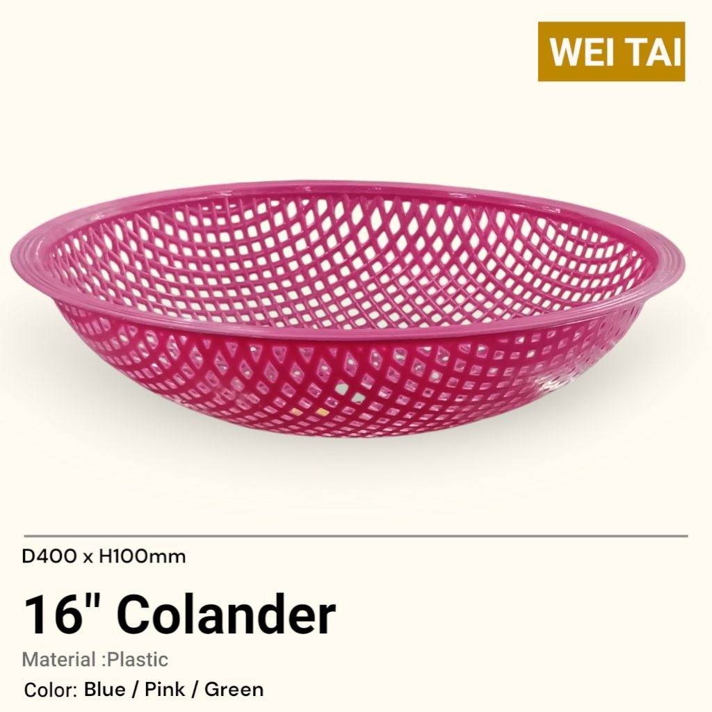 Colander Plastic Drainer Strainer Multi Purpose Colander Wash Vegetable ...