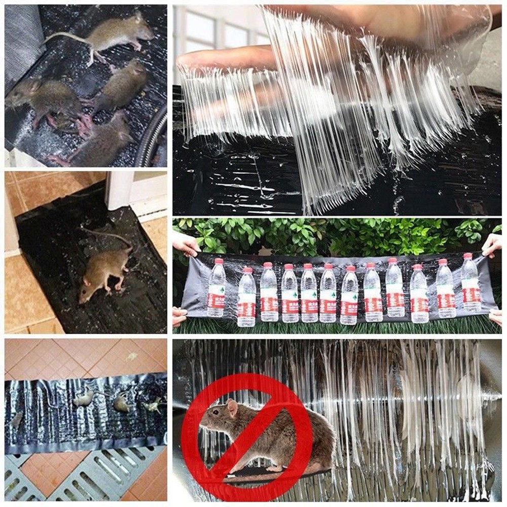 🎁BUY 10 FREE 1🎁Gam tikus Big Sticky Mice Glue Trap High Effective Mouse ...