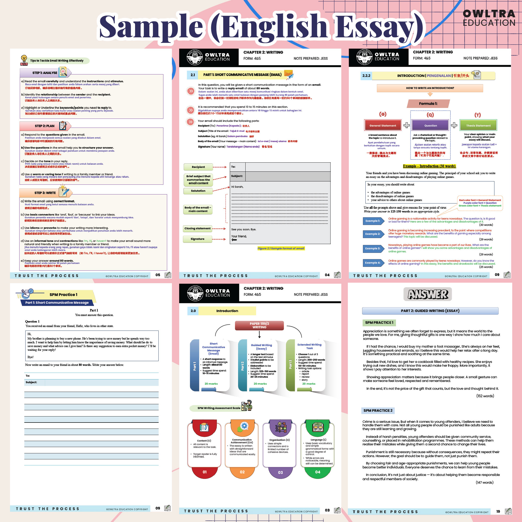 (FREE BIND) Nota English SPM Tingkatan 4-5 Nota A+ (Bab Penuh) Buku ...