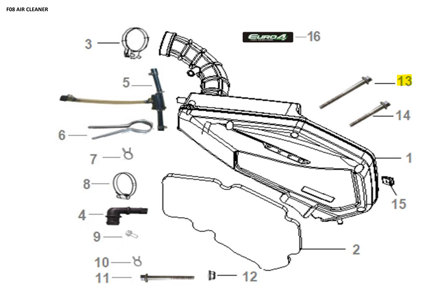 [Spare Parts Order] WMOTO ES250i BOLT M6*50 (Part No. P0132304380000 ...