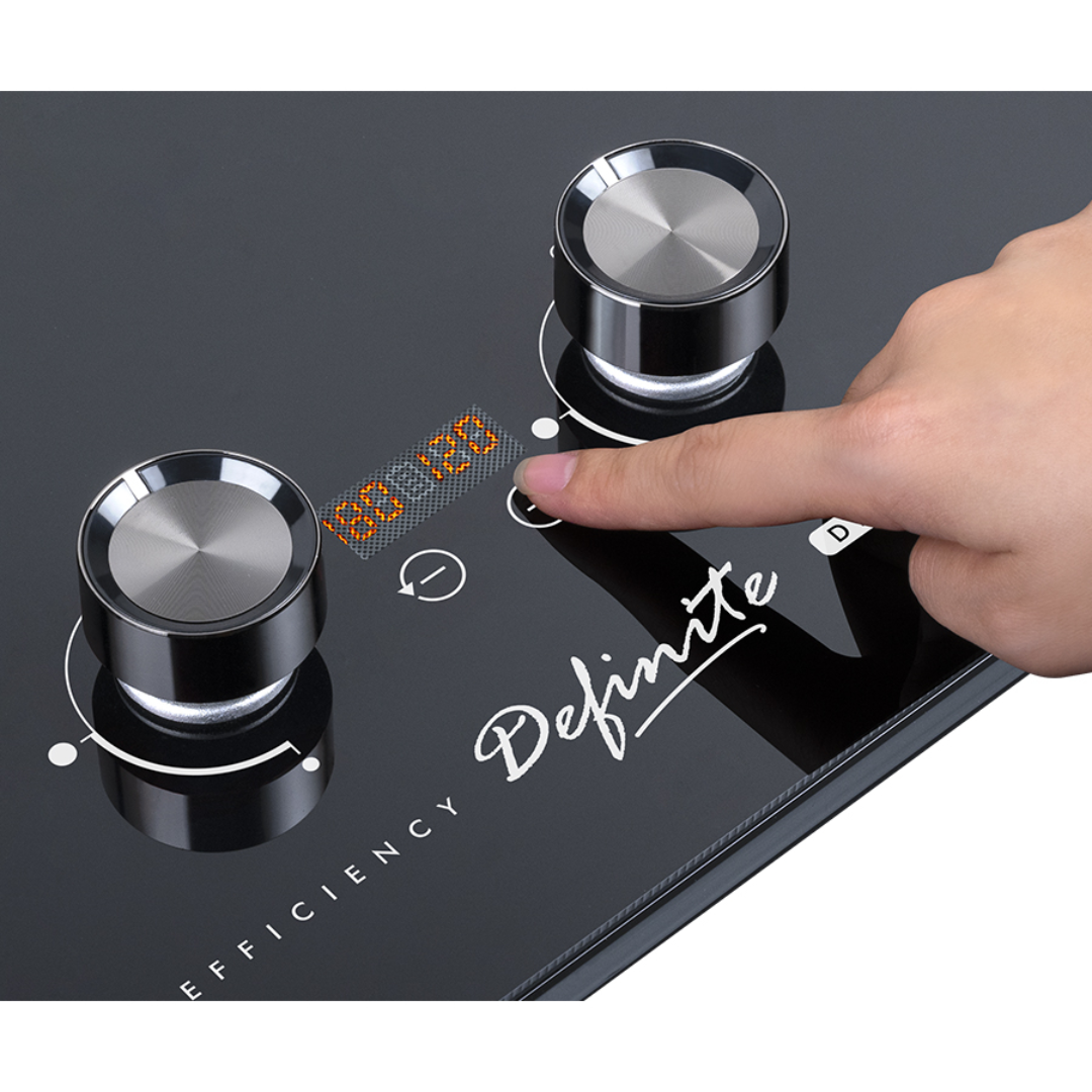 Milux Dapur Gas Tanam Panel Sentuhan Digital Built In Hob Gas Cooker ...