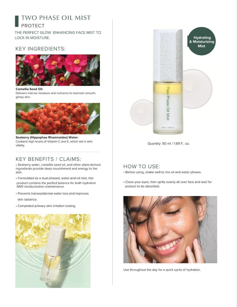 ICD Two-Phase Oil Mist Riman Incellderm | Shopee Malaysia