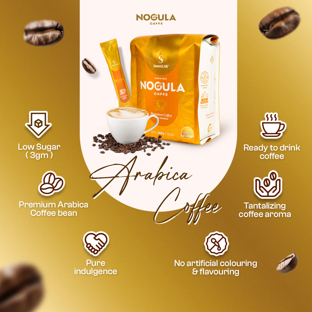 Arabica Coffee Healthy Diet Drink NOGULA CAFFE SweetLAB | Shopee Malaysia