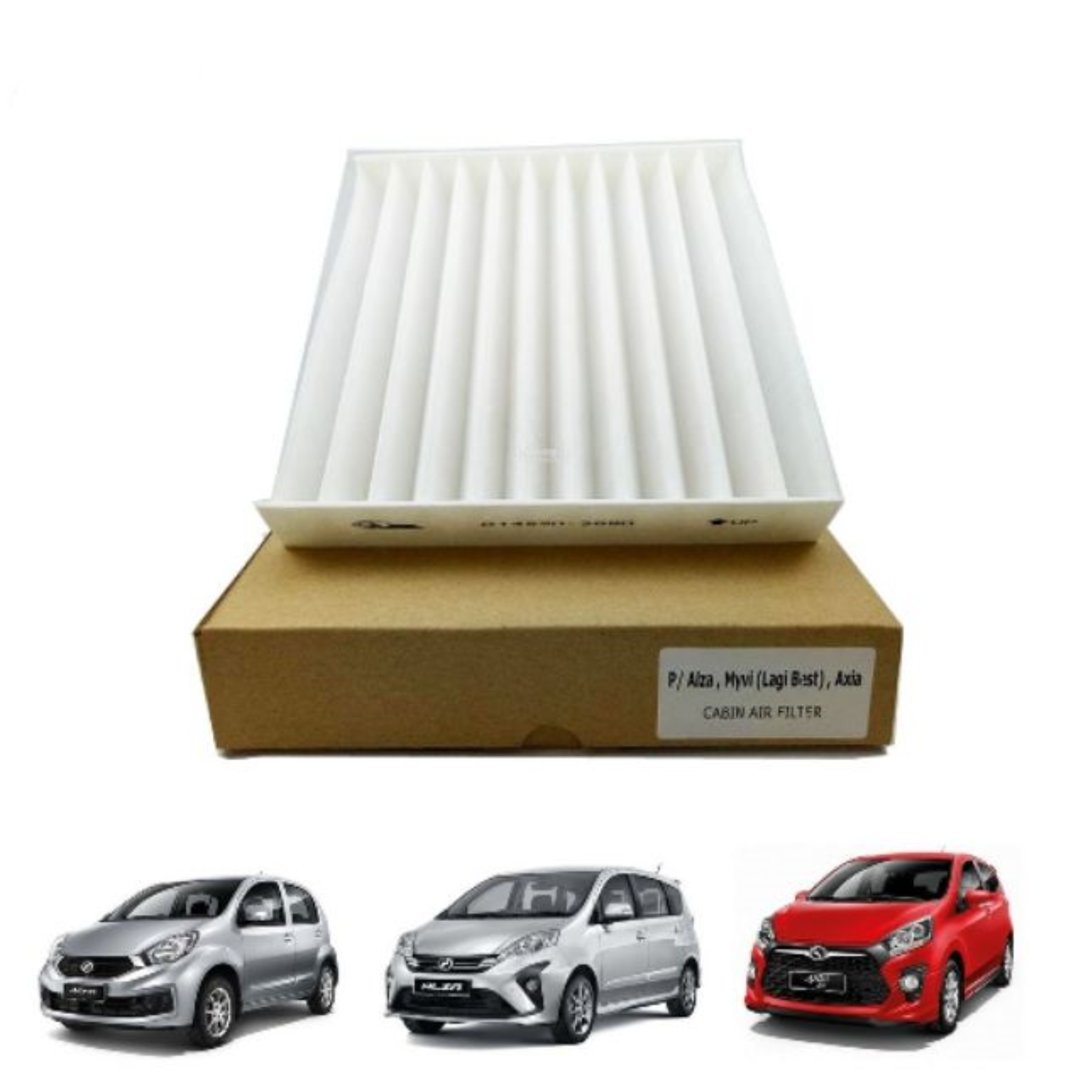 PERODUA Air Cond Cabin Filter Original & OEM/Penapis Kabin/ 空调滤网 ...