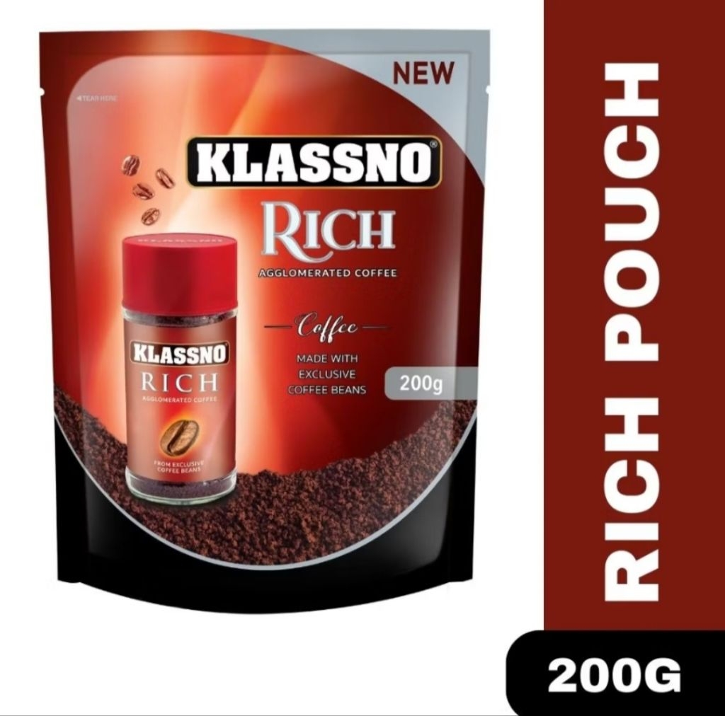 Klassno Rich Instant Coffee Pouch (200g) | Shopee Malaysia