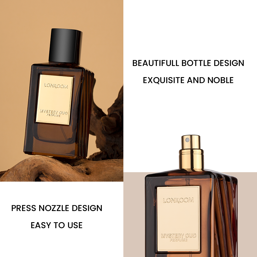 LONKOOM Minyak Wangi Perfume MYSTERY OUD untuk lelaki tahan lama Gift ...