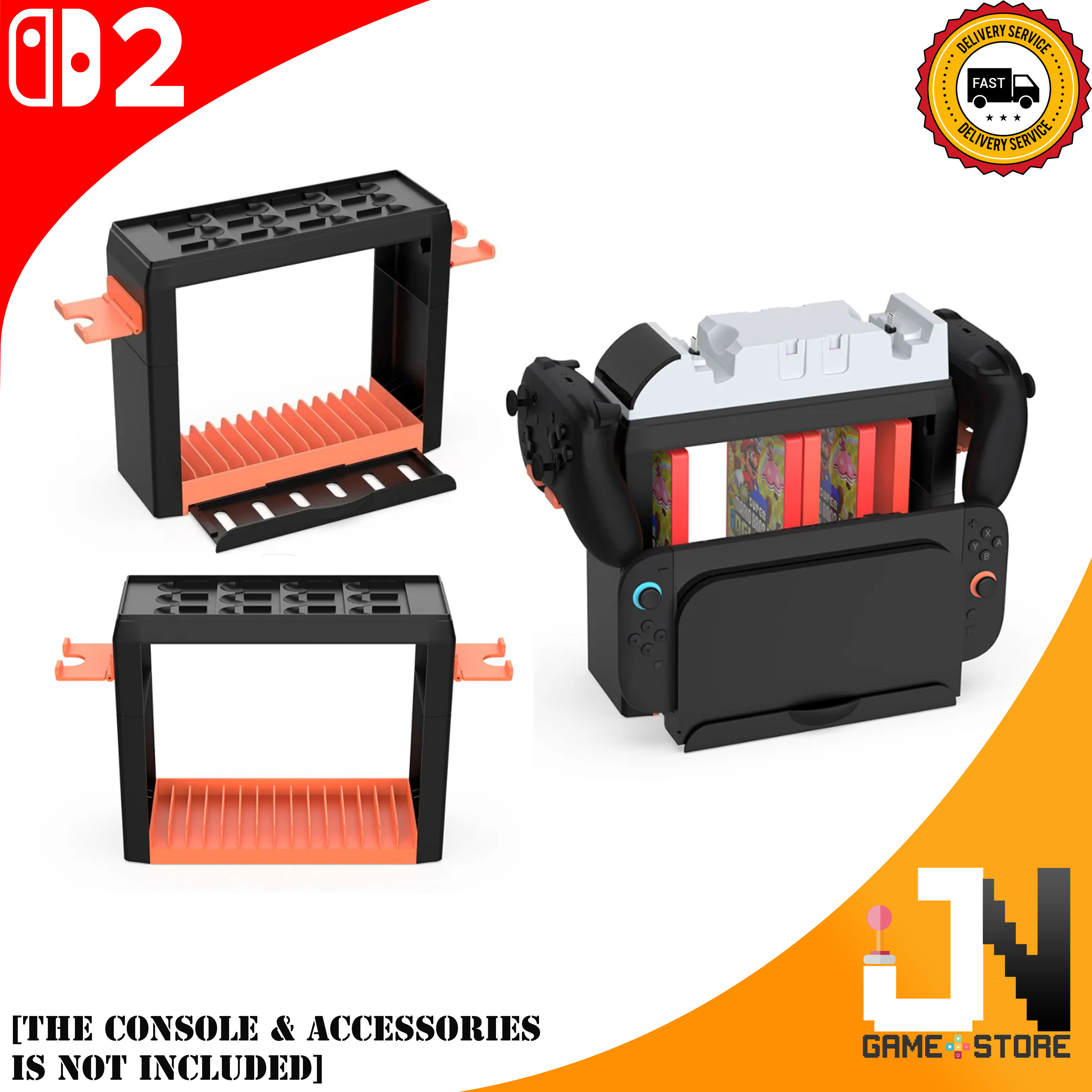 DOBE Nintendo Switch 2 / Oled / V1 / V2 Multi-Functional Game Storage ...