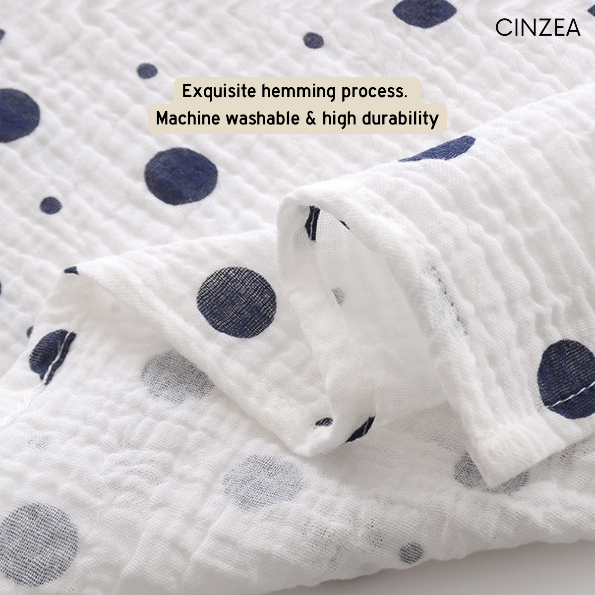 100x100cm Bedung Bayi Muslin Tuala Selimut Kain Kapas Muslin| Baby ...