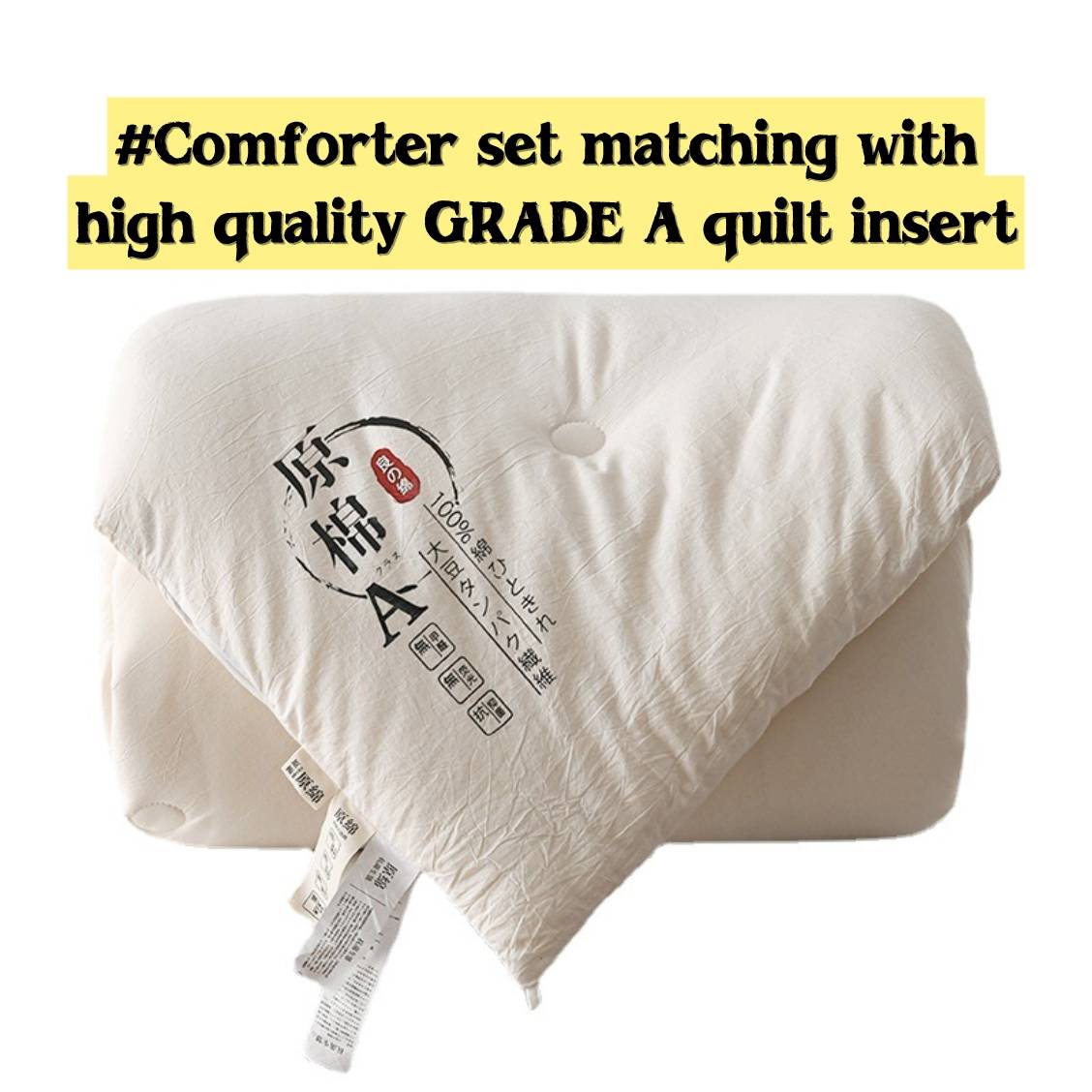🇲🇾Set cadar sarung quilt/Set cadar dan selimut dalam-Cadar Polos(38cm ...