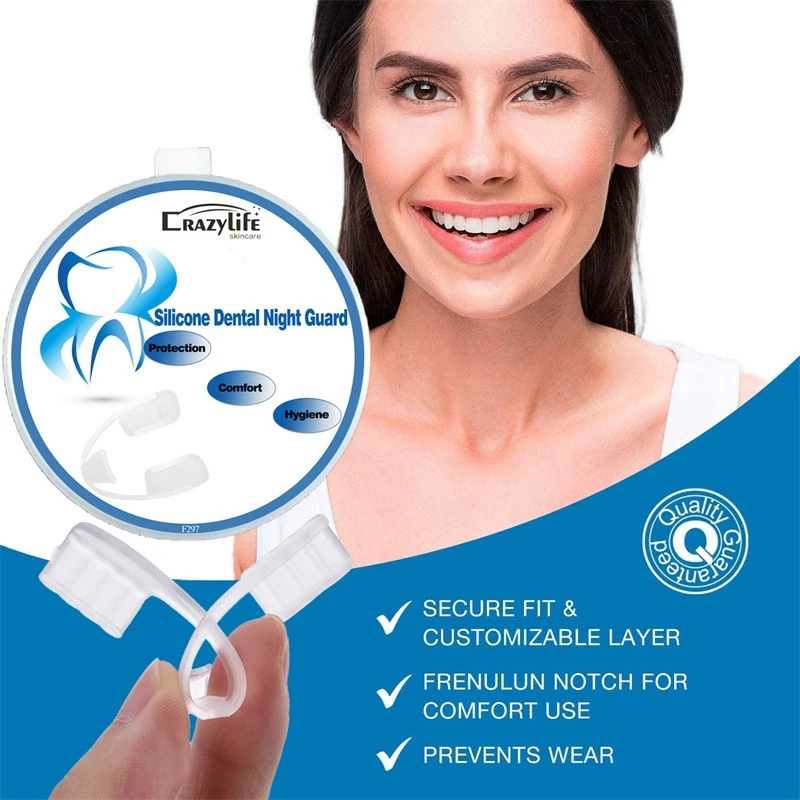 ORIGINAL Dental Mouth Guard Bruxism Splint Night Teeth Tooth Grinding ...