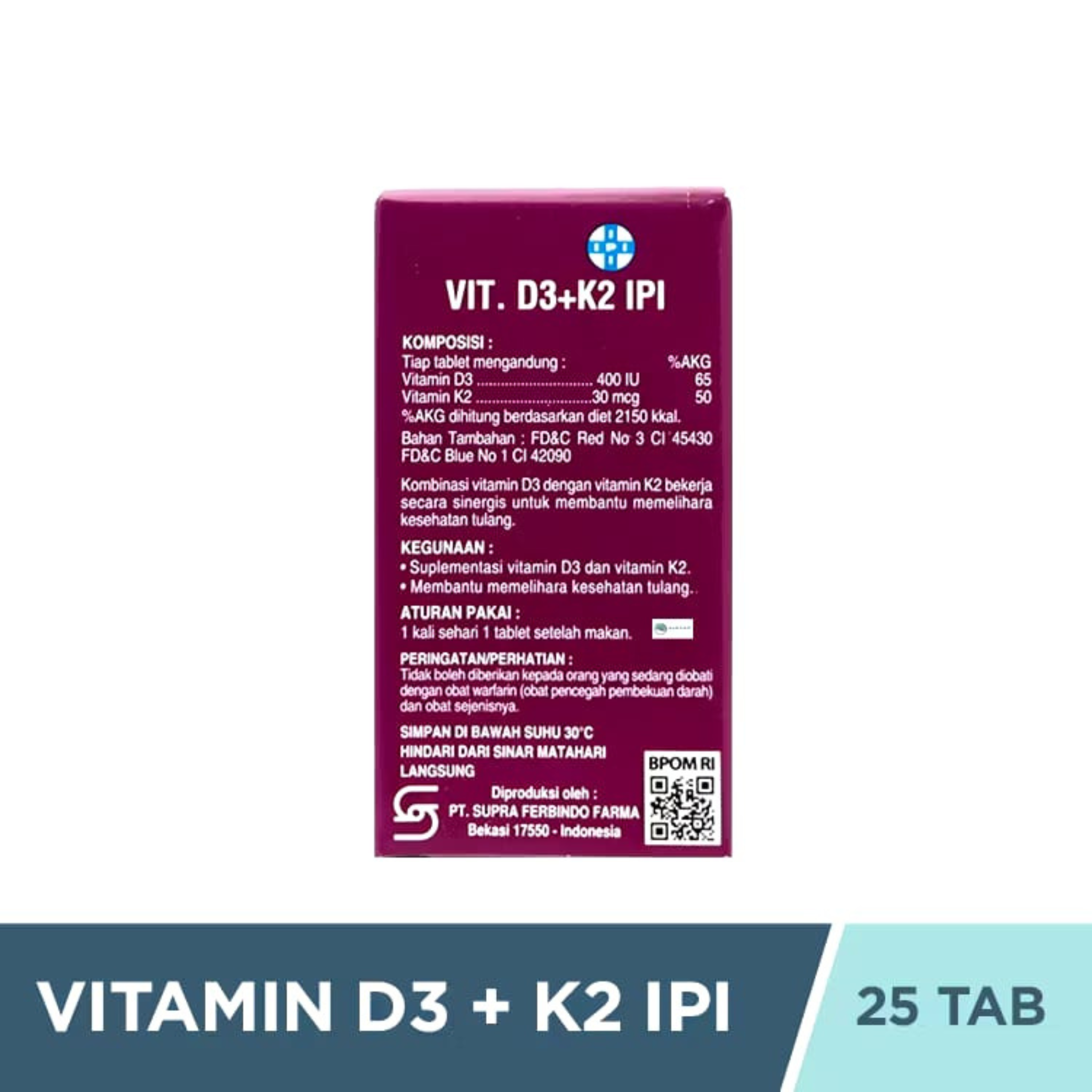 IPI D3 + K2 VITAMINS MAINTAINING BODY RESISTANCE AND BONE HEALTH ...