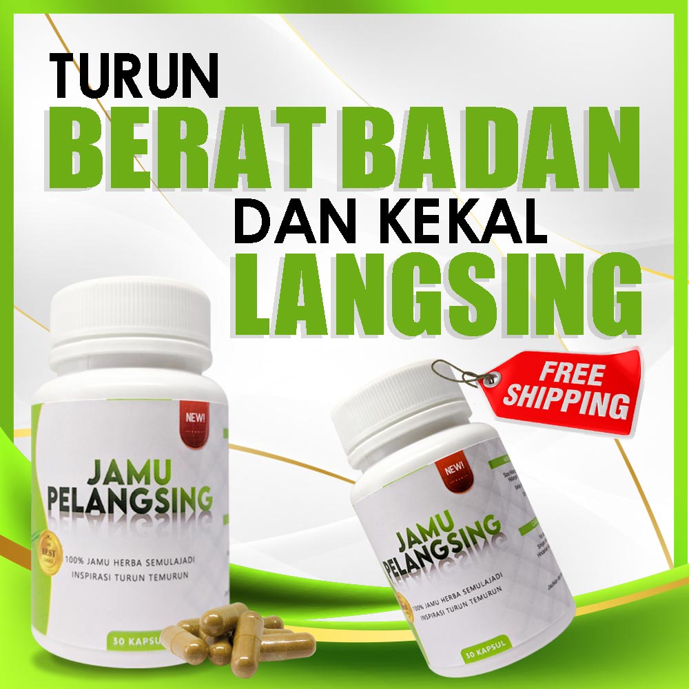 Jamu Pelangsing Ubat Kurus Badan Daun Senna Hkt Herba Kurus Original ...